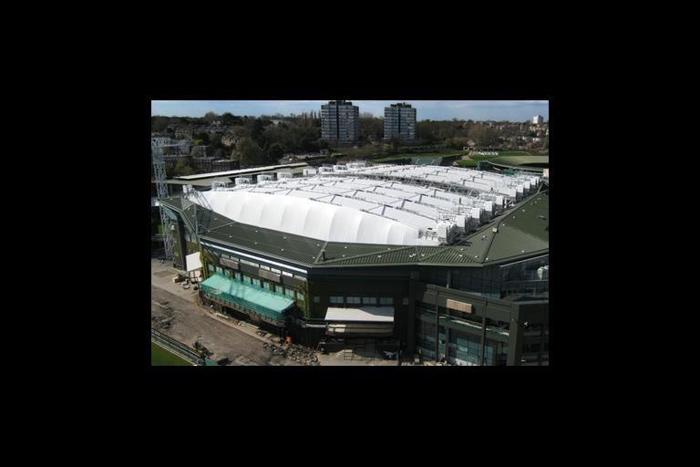 Wimbledon unveils Centre Court's sliding roof | News | Building